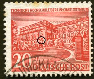 Stamp: Technical College (Berlin(Berlin buildings) Mi:DE-BE 49V