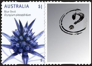 Stamp: Blue Devil (Australia(Wildflowers) Mi:AU 4421IIBD,Sn:AU 4407 📮