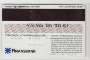 Bank Card: Galaxy Card (Finansbank, Türkiye (Turkey)Col:TR-VI-0107.03