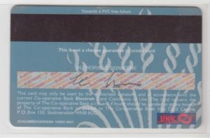Bank Card: The Cooperative Bank (The Cooperative Bank, United Kingdom ...