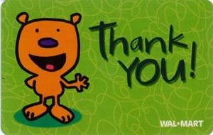 Gift Card: Thank You (Walmart, United States of America(Thank You) Col ...