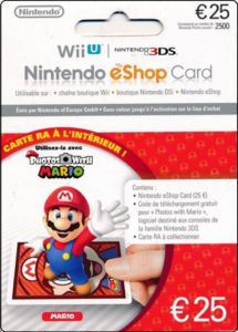 Gift Card: Mario (Nintendo, France(Nintendo) Col:FR-Nint-011c