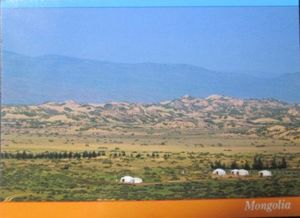Postcard: Elsen Tasarkhai. Uvurkhangai. (Mongolia(- Landscapes of ...