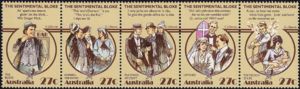 Stamp: "The Sentimental Bloke" (Australia(Australian Folklore - The ...