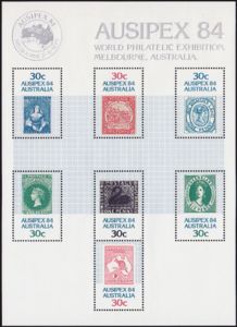 Stamp: Ausipex Philatelic Exhibition 1984 (Australia(AUSIPEX '84 ...