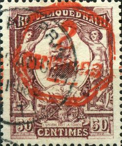Stamp: General Pierre Nord Alexis (1820–1910) (Haiti) (Definitives) Mi ...