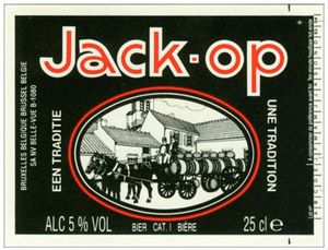 Drink Label: Jack-Op (Belle-Vue (InBev), BelgiumCol:BE-BEER-008883