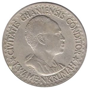Coin: 50 Pesewas (Ghana(1965~1967 - Cedis) Col:GH-000035,WCC:km11 🪙