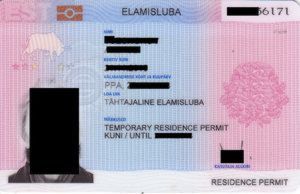 การ์ดใช้งานจำเพาะ: Identity card (Personal Identification, เอสโตเนีย ...