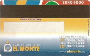 Tarjeta de Banco: Tarjeta Max (El Monte - Caja de Sevilla y Huelva ...