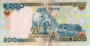 Banknote: 200 Naira (Nigeria(1984-2022 Issue) Wor:P-29b.2