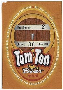 Drink Label: Tom & Ton bier (Stoombierbrouwerij De Bekeerde Suster ...