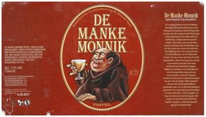Drink Label: De Manke Monnik (Stoombierbrouwerij De Bekeerde Suster ...