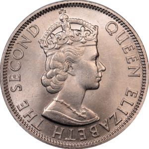 Coin: 50 Cents (Security Edge) (Malaya and British Borneo(British ...