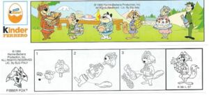 Meal Toy: Fibber Fox with pineapple (Kinder Surprise, Worldwide ...