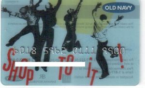 Bank Card: Old Navy (GE Capital Bank, United States of AmericaCol:US-GM ...