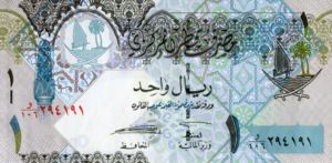 Banknote: 1 Riyal (Qatar(2008 ND Issue) Wor:P-28a