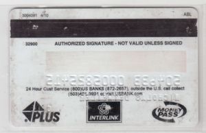 Bank Card: US bank-ATM card (US Bank, United States of America) Col:US ...