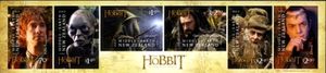 Stamp: The Hobbit: An Unexpected Journey se-tenant strip of 6 (New ...