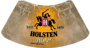 Drink Label: Holsten Pilsener (S.C. Carslrom Beverage Co.S.R.L ...
