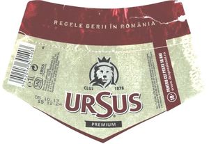 Drink Label: Ursus (Ursus Breweries S.A., RomaniaCol:RO-BEER-000103