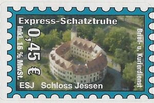 Stamp: Schloss Jessen (Germany, Modern Private Post Offices(Express ...