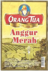 Drink Label: Anggur Merah (PT Ganesa Tirta Raharja, IndonesiaCol:ID ...