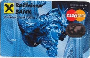 Bank Card: Europe (Raiffeisen Bank Polska S.A., PolandCol:PL-MC-0172