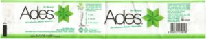 Drink Label: Ades (PT. Coca-Cola Bottling Indonesia, IndonesiaCol:ID ...