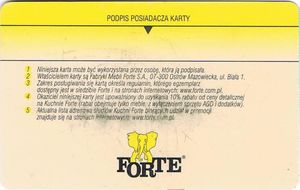 Functional Card: Forte (Shops - Furniture, Poland(Forte) Col:PL-FORT-001