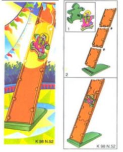 Meal Toy: Sliding clown (Kinder Surprise, Europe(Kinder - Sliding clown ...