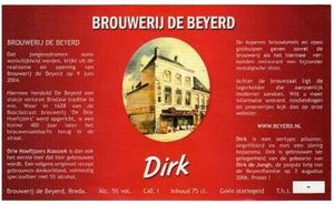 Drink Label: Dirk (Bierbrouwerij De Beyerd, NetherlandsCol:NL-BEER-006933