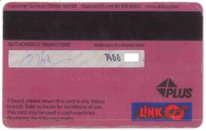 Bank Card: abbey - DEBIT CARD (Abbey National, United Kingdom of Great ...