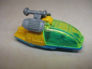 Meal Toy: Spaceship yellow and blue (Kinder Surprise, Europe(Kinder ...