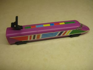 Meal Toy: Purple express train (Kinder Surprise, Europe) (Kinder ...