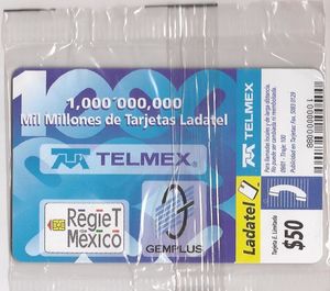 Tarjeta Telefónica: Mil Millones de Tarjetas Ladatel (Estadio Azteca ...