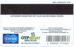 Bank Card: OTP Bank - ready 26 konto mladých - Sphere card (OTP banka ...