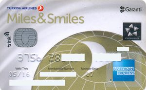 Bank Card: Turkish Airlines - Star Alliance (Garanti Bankası, Türkiye ...