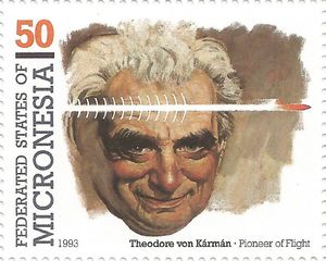 Stamp: Theodore von Karman (Micronesia, Federated States of(Pioneers of ...