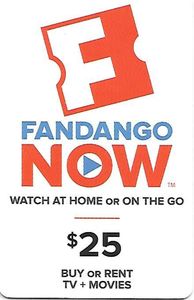 Gift Card: Fandango Now (Fandango, United States of America) (Fandango ...