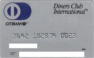 Cartões de bancos: Diners Club International (Citibank, Hong KongCol:HK ...