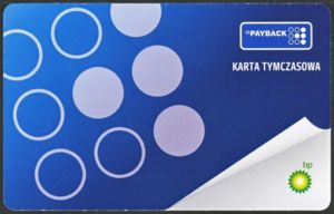 Functional Card: BP temporary card (Payback, Poland(BP) Col:PL-payback ...