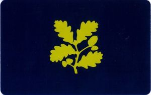 Gift Card: Green Logo on Blue (National Trust, United Kingdom of Great ...