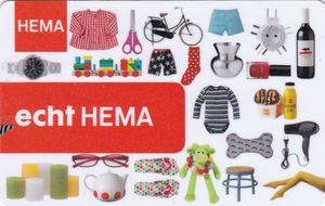 Geschenkkaart: Echt Hema (Hema, Nederland) (Hema) Col:NL-Hema-067g_7a