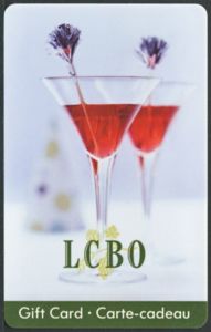 Gift Card: Two cocktails (LCBO, Canada) (Lcbo) Col:CA-LCBO-007.02