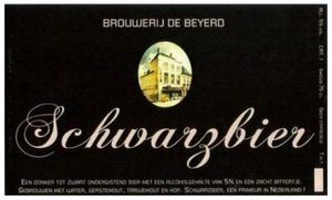 Drink Label: Schwarzbier (Bierbrouwerij De Beyerd, NetherlandsCol:NL ...