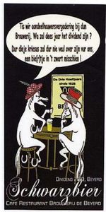 Drink Label: Schwarzbier (Bierbrouwerij De Beyerd, NetherlandsCol:NL ...