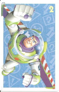 Sammelkarte: 2 - Buzz lightyear (Quartett - Toy Story 2(Komodin) Col ...