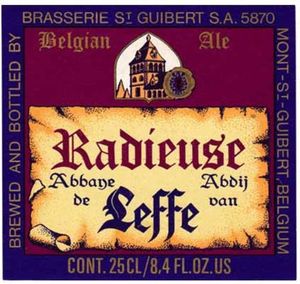 Drink Label: Abbaye de Leffe Radieuse (Brouwerij Hoegaarden (InBev ...