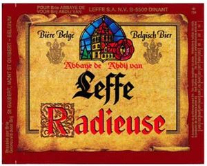 Drink Label: Abbaye de Leffe Radieuse (Brouwerij Hoegaarden (InBev ...